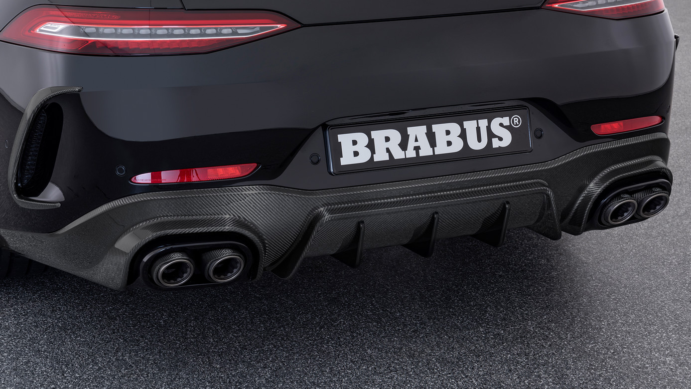 BRABUS AMG GT63s Carbon Fiber Rear Diffuser - 3W Distributing